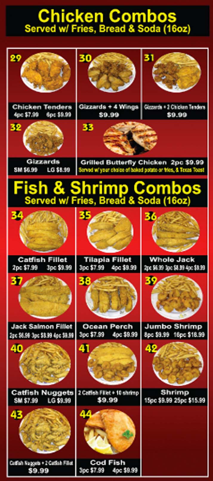 Soul Fish & Chicken